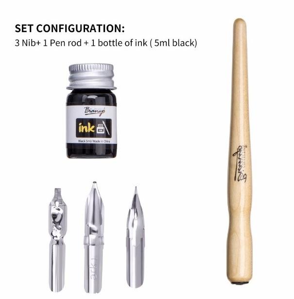 Worison Calligraphy Pen Set Artist Comic Pen Tool Dip Pen Suit 3 Super ...